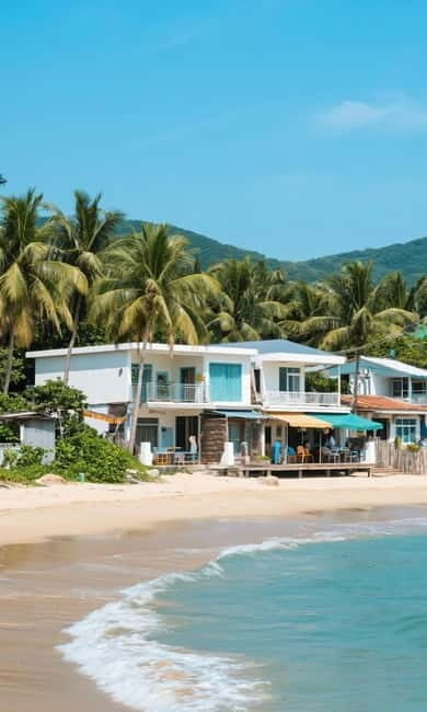 Sanya East Coast: Floating Villages, Beaches & CDF Shopping - Relaxing at Qingshui Bay