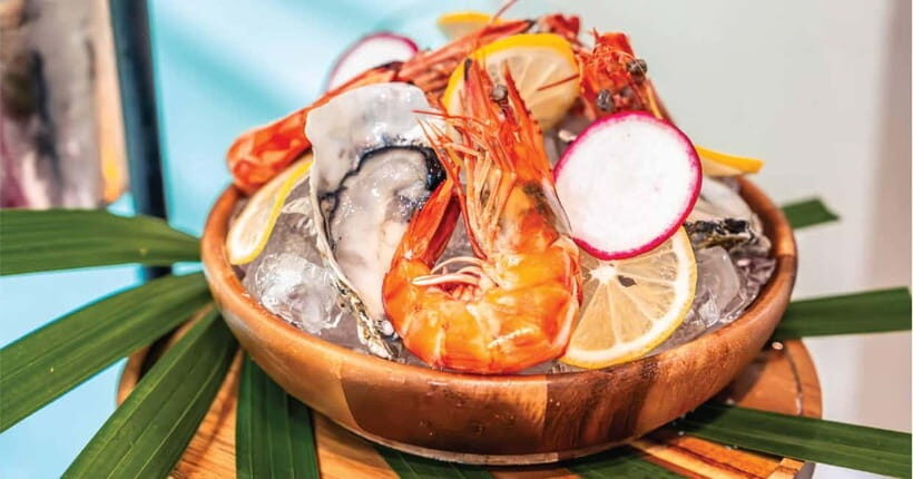 Seafood Tower at Terrace Grill - The Food: Freshness and Flavors