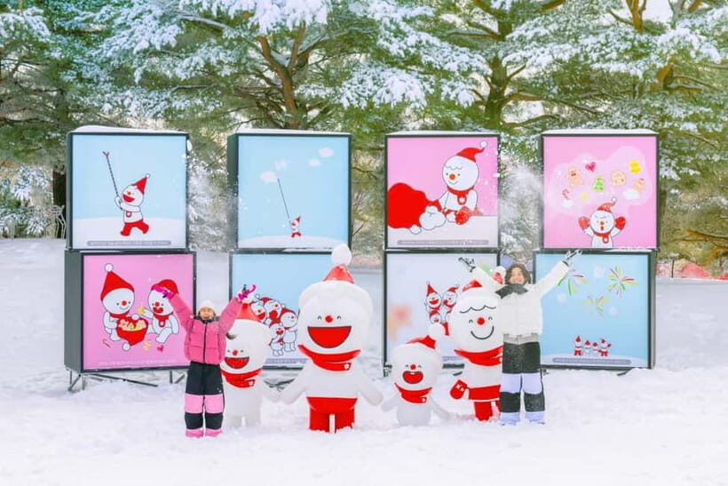 Seoul: SnowyLand in Vivaldi Park with Nami or Alpaca - Long Queues and Activity Time