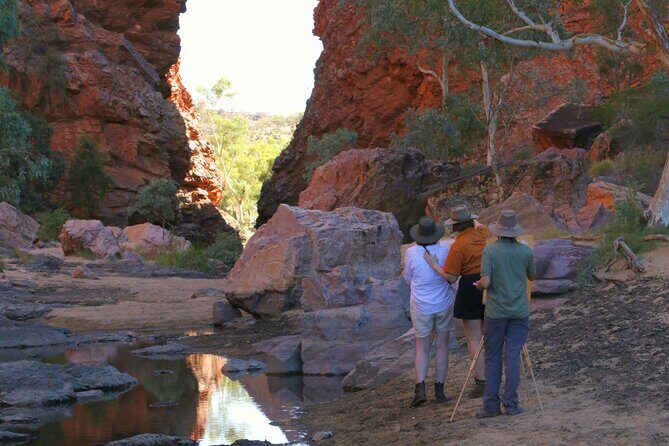 Simpsons Gap Sunset: Watercolour Painting Class - The Experience: A Closer Look