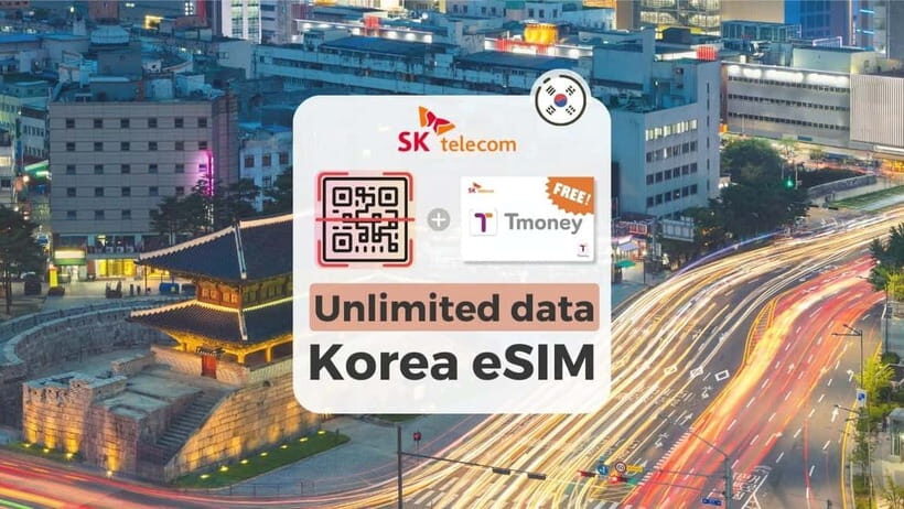 South Korea: Unlimited Data and Voice eSIM - Usage and Connectivity