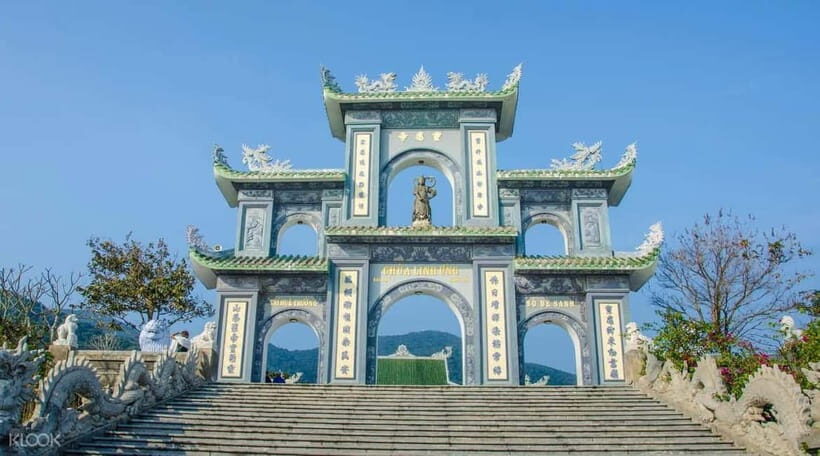 Spiritual Journey in Da Nang: Linh Ung & Marble Mountains - The Majestic Linh Ung Pagoda and Lady Buddha