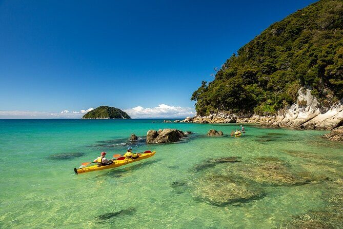 The Two Gods - Guided Kayak & Unguided Walk - New Zealand - The Value of Guided Kayaking with Abel Tasman Kayaks