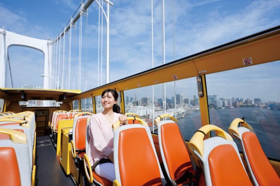 Tokyo: 60min Panoramic Open Top Bus Tour with Audio Guide - The Route: What You’ll See