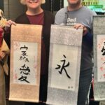 Tokyo: Calligraphy on Kanji Fan & Scroll with Drink - The Souvenirs and Keepsakes