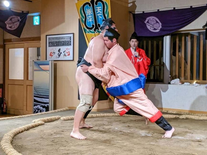 Tokyo: Family Sumo Workshop &Live Wrestling Show with Lunch - The Itinerary in Detail