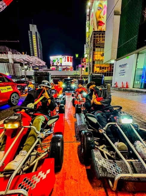 Tokyo: Shibuya and Shinjuku Streets Guided Go-Karting Tour - Practical Details and Considerations