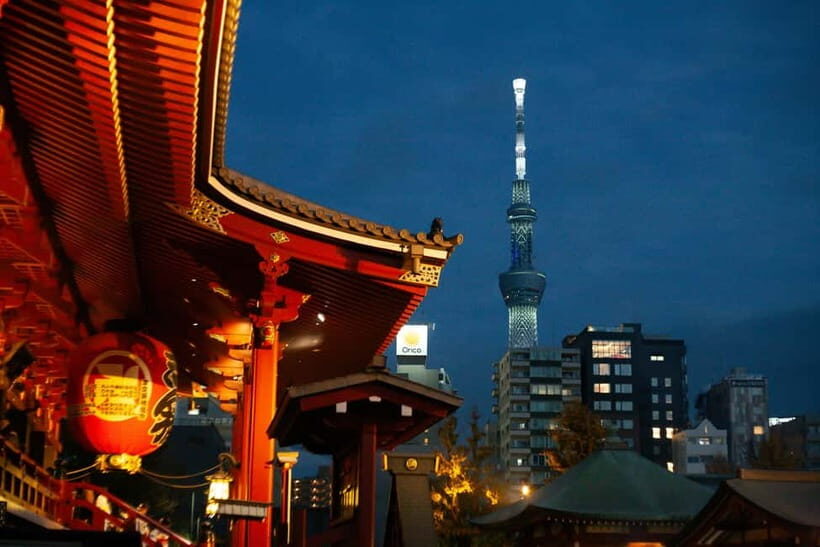 Tokyo's Past & Present: Asakusa, Skytree & Sushi Class - Nakamise Street: A Slice of Edo