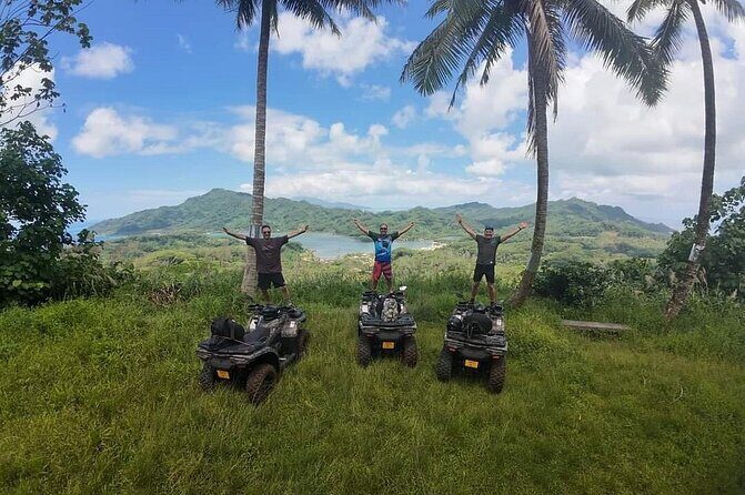 Trip to the heart of Tahaa Safari Mountains in Quad / ATV - Key Points