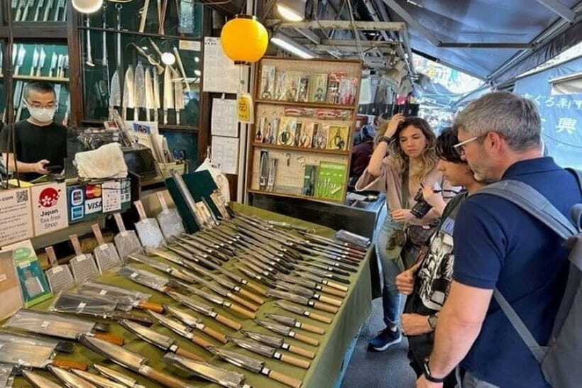Tsukiji and Asakusa Kappabashi Knife Shop Tour with Guide - Exploring Tsukiji Market: More Than Just Fish