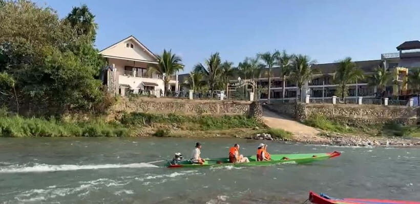 Vang vieng: Longtail boat&Paragliding & hotel pick-up - What’s Included and What’s Not