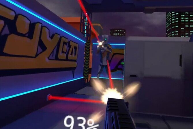Virtual Reality Player vs Player Shooting Game - The Setup and Meeting Point