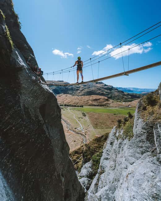 Wanaka: 4-Hour Intermediate Waterfall Cable Climb - The Authentic Experience