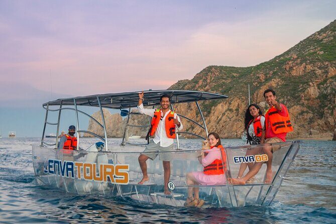 1 hour Private Navigation in Transparent Boat Arco de Los Cabos - The Itinerary Breakdown