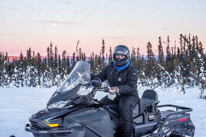 1 Hour Snowmobile Adventure in Boreal Forest - The Value of a 1-Hour Snowmobile Tour