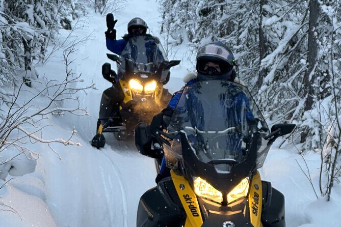 1 Hour Snowmobile Adventure in Yellowknife - How the Itinerary Unfolds