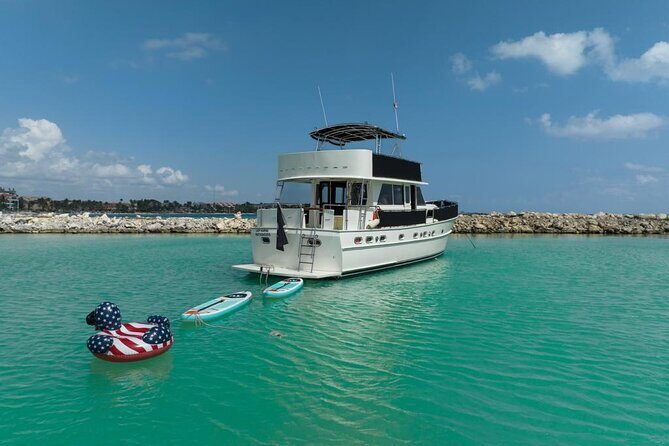 2 Hour Sunset-53' Hatteras Tulum, Playa Del Carmen, Riviera Maya - Who Would Love This Tour?