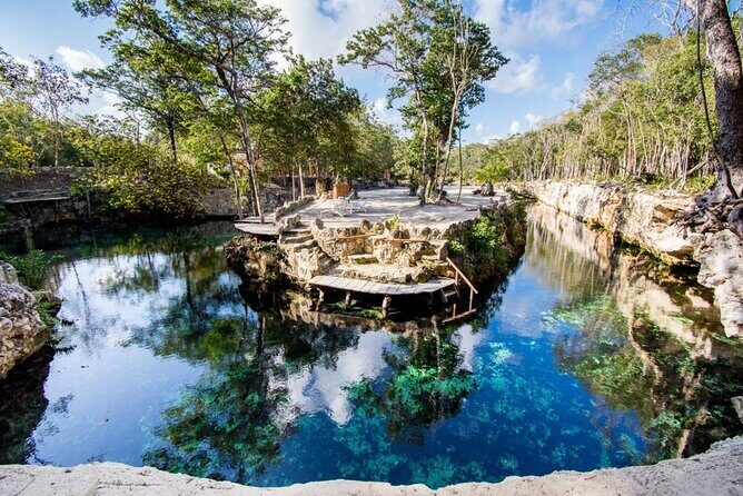 4 Cenotes at Casa Tortuga Park+ Tulum Ruins from Cancun & Riviera - Casa Tortuga Cenotes: A Natural Splash Zone