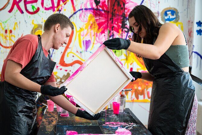 40 Minutes Private Fluid Art Class in Los Angeles - A Closer Look at the Fluid Art Experience
