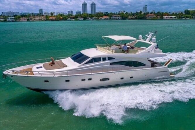 50 FT Miami Yacht Rental (up to 13 guests) - What the Itinerary Looks Like