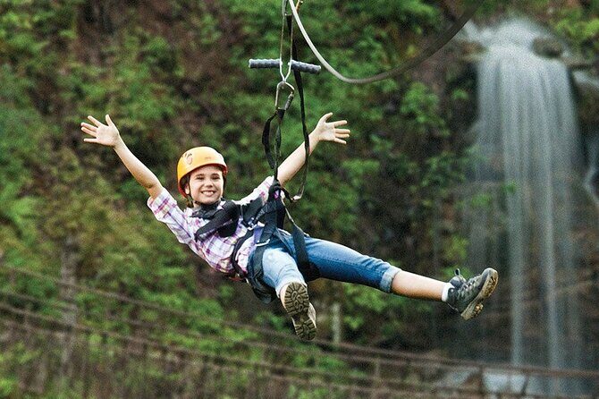 7 Line Waterfall Canopy Zipline Course - The Sum Up