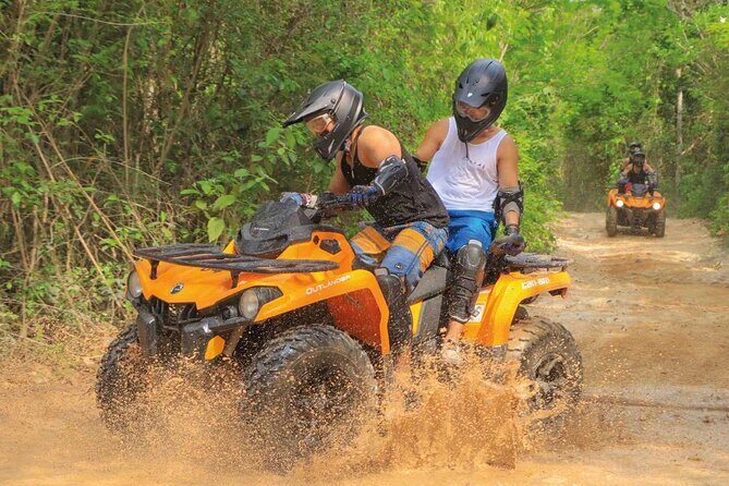 Adrenaline day ATV, Cenote, zipline From Playa del Carmen & Tulum - Transportation and Group Size