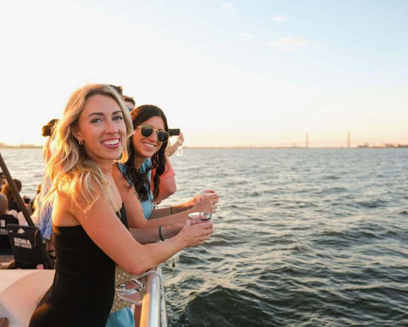 Aloha Wednesday Charleston Sunset Sail - Drinks Included - What You Can Expect from the Charleston Sunset Sail