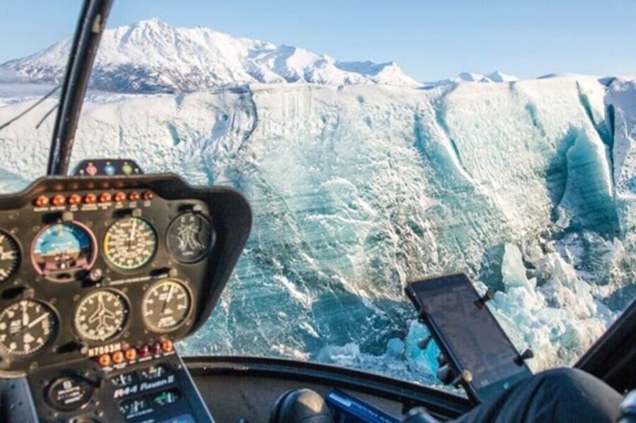 Anchorage: Knik Glacier Helicopter and Paddleboarding Tour - The Scenic Helicopter Flight