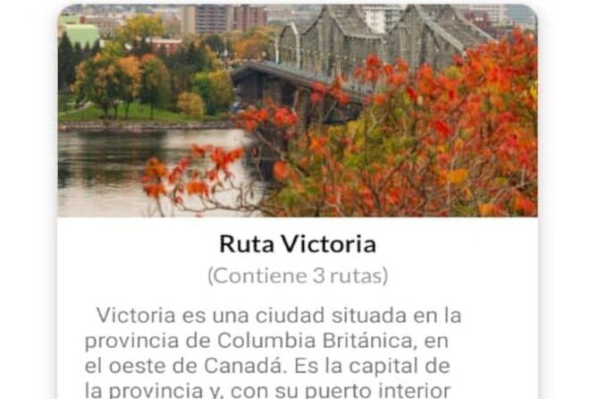APP Self-Guided Routes Victoria with audio guide - Practical Considerations and Tips