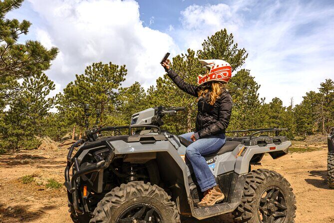 ATV (quad) ride on a beautiful and fun Rocky Mountain trail - The Ride Itself: Freedom and Scenic Highlights