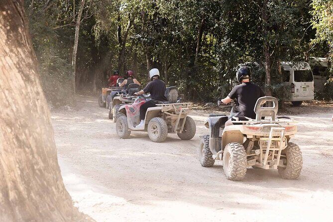 ATV Xpress Adventure, Cave Cenote Swim and Lunch - ATV Riding on Exciting Trails