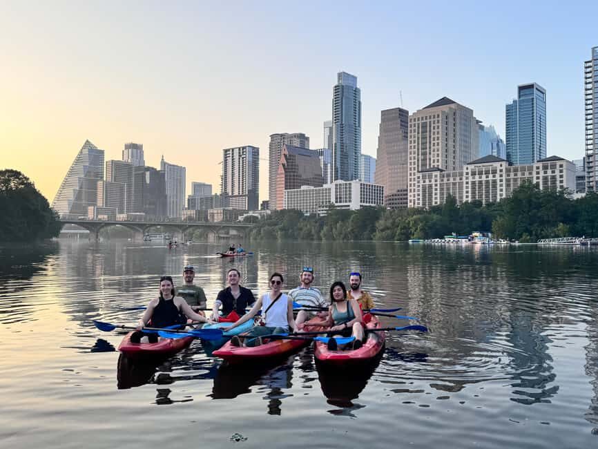 Austin: Giant Glow Paddleboarding the Downtown Skyline - The Sum Up