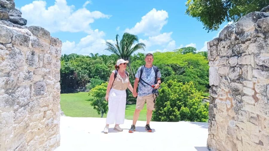 Bacalar: Mayan Temples Kohunlich & Blue Cenote - The Blue Cenote: Nature’s Gem