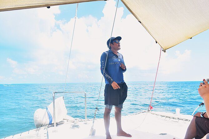 Beach Club and Isla Mujeres Catamaran Tour from Cancun - Snorkeling at El Meco Reef