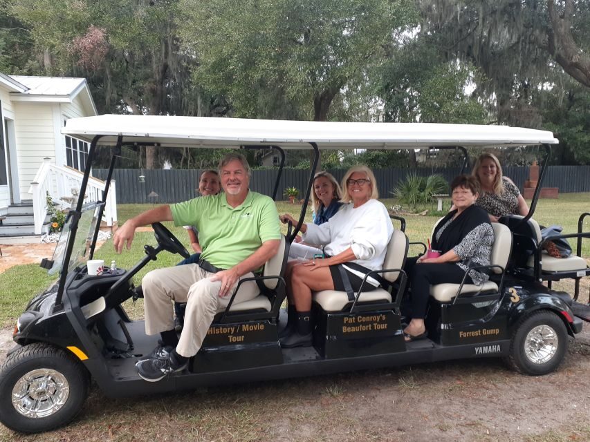 Beaufort: Local History and Film Sites Tour by golf cart - Exploring Iconic Film Sites