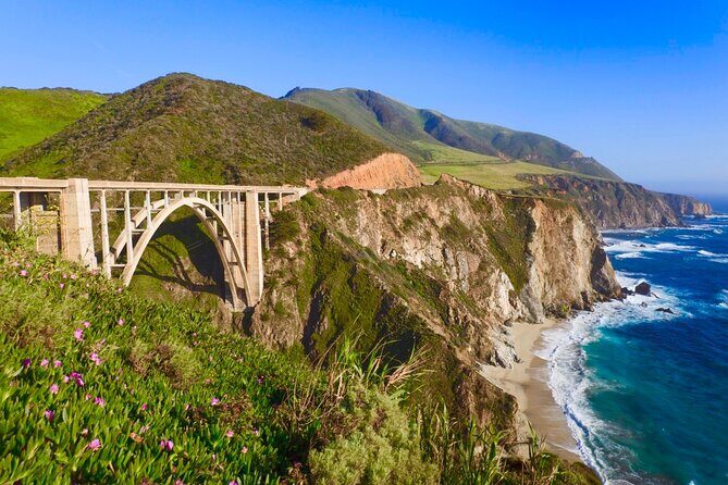 Big Sur California Coast McWay Falls Opt From Monterey Carmel