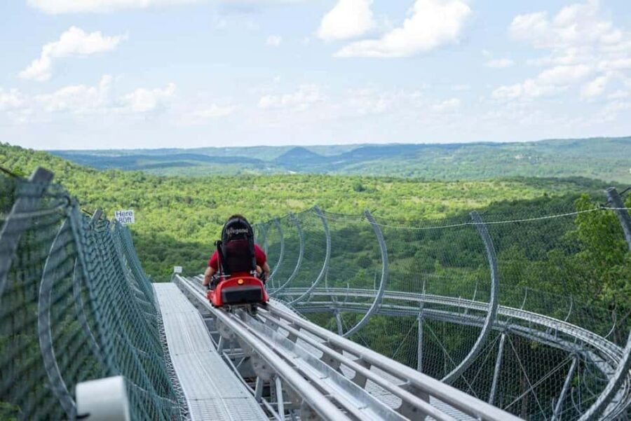 Branson, MO: Copperhead Mountain Coaster Entry Ticket - The Nighttime Experience