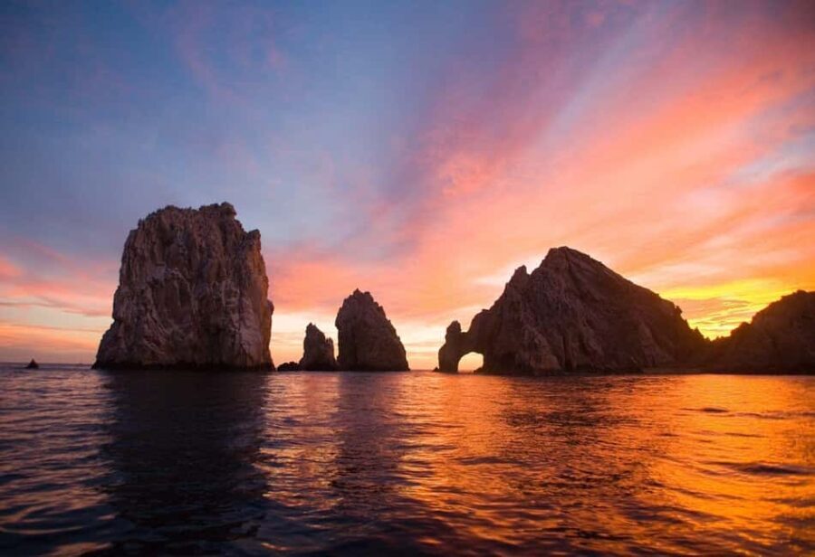 Cabo: Sunset Arch Yacht Tour - Dinner & Drinks up to 18 ppl - The Itinerary: A Gentle, Personalized Journey
