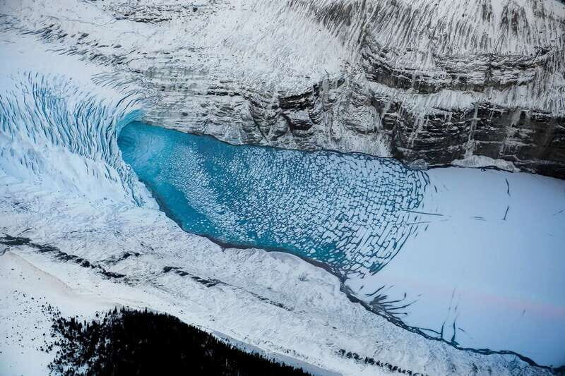 Canadian Rockies: Abraham Lake Ice Bubbles Helicopter Tour - Key Points