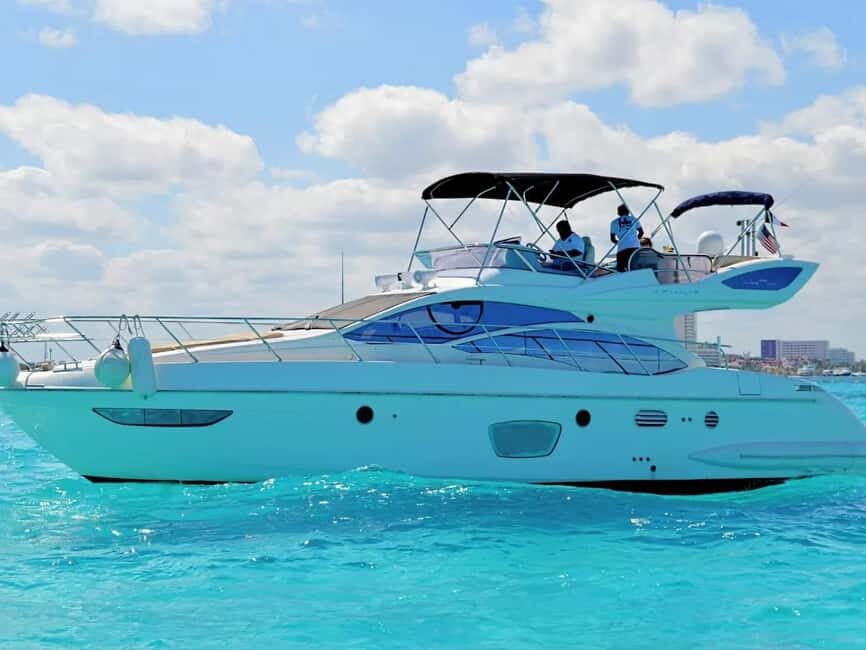 Cancun: Azimut 47 Fly Private Yacht - 6 hours to Isla Mujeres - A Detailed Look at the Experience