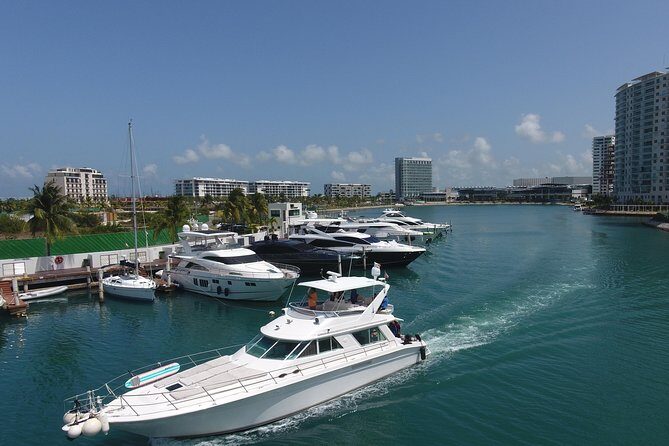 Cancun Boat Tour to Isla Mujeres on Luxury Yacht with Chef -SR55C - Cost and Value