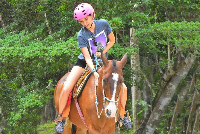 Cancun Horseback Riding, ATV, Ziplines, Cenote, Lunch and Drinks - Horseback Riding in the Mayan Jungle