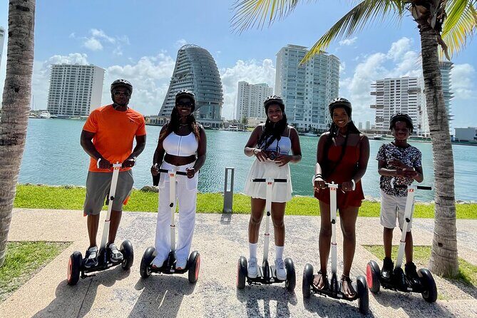 Cancun Segway Experience  Beaches, Views & Hidden Gems 1.5hr - First Stop: Lagoon Views and Wildlife