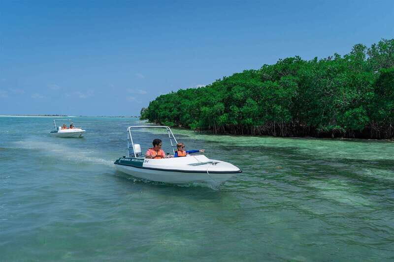 Cancun: Speedboat tour to a Virgin Beach - Itinerary Breakdown