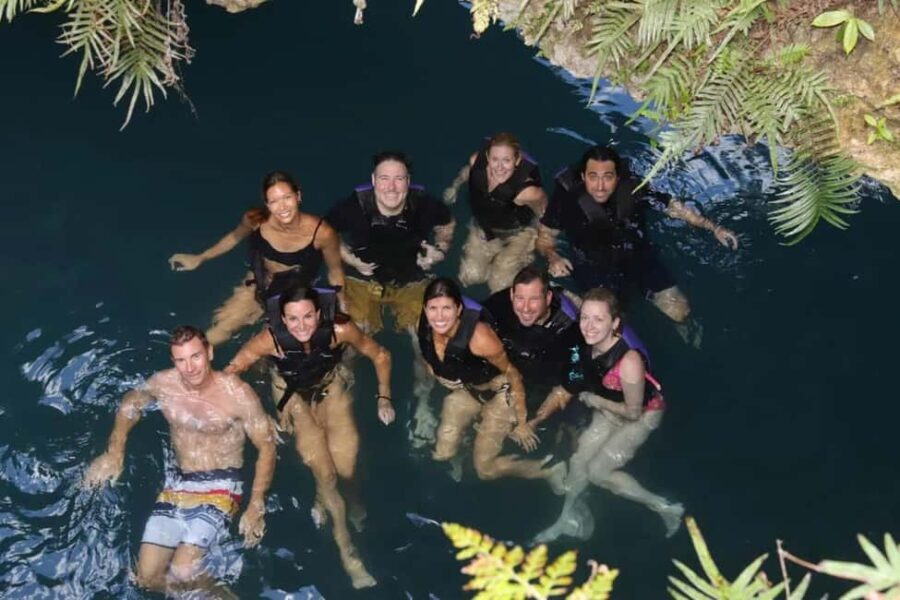 Cancún: Swim and Zipline in Two Cenotes with Lunch - The Food and Relaxation Aspect