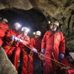 Canmore Caving Adventure Tour - Descending into Rat’s Nest Cave