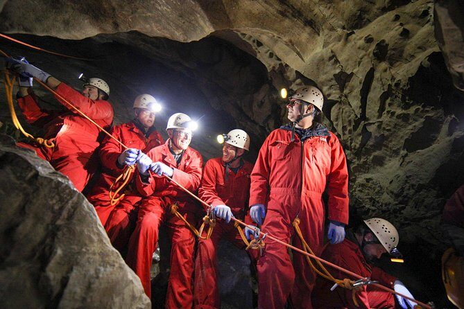 Canmore Caving Adventure Tour - Descending into Rat’s Nest Cave