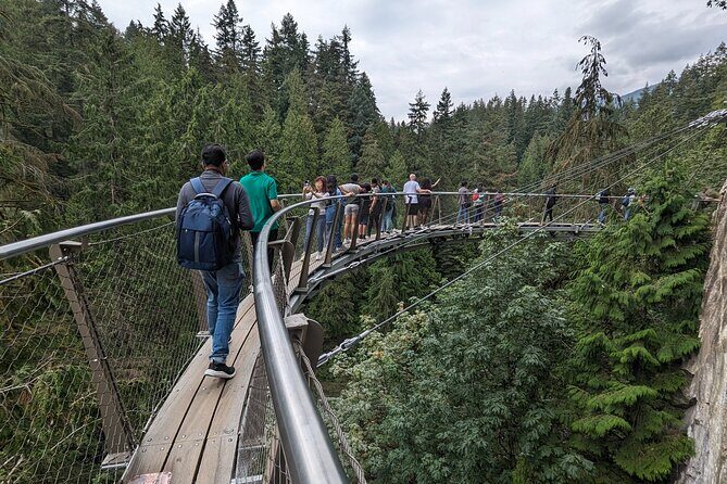 Capilano Bridge+Granville Isl+ Capilano Hatchery+Lynn Canyon Tour - The Experience and Atmosphere