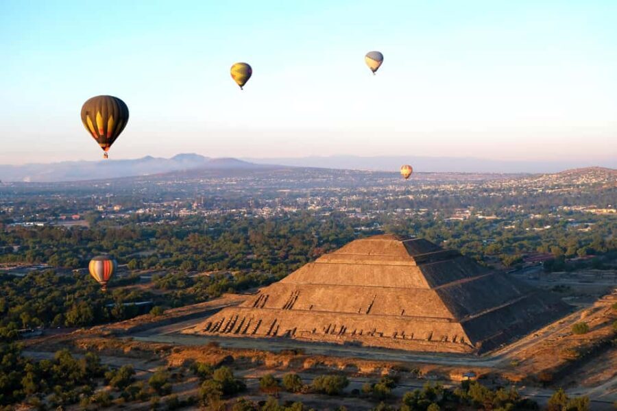 CDMX: balloon ride over Teotihuacan with transportation included - The Value of This Tour