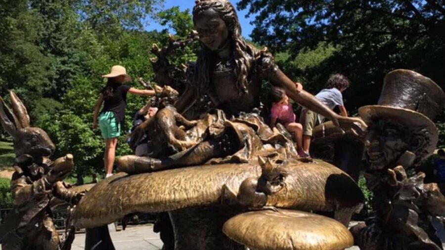 Central Park-Bethesda Terrace, Strawberry Fields, Bow Bridge - Bethesda Terrace and Fountain: The Heart of the Park